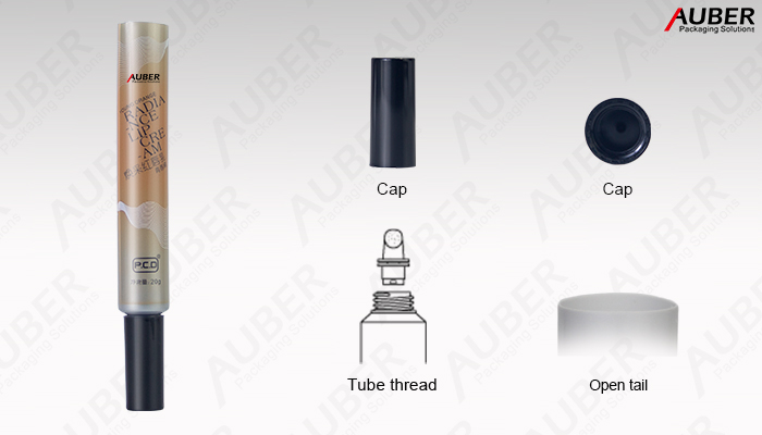Auber D35mm Hair Removal Cream Tubes Packaging | Auber Packaging