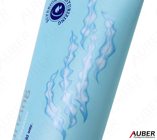 Auber Packaging D40mm Light Blue Face Wash Container | Auber Packaging