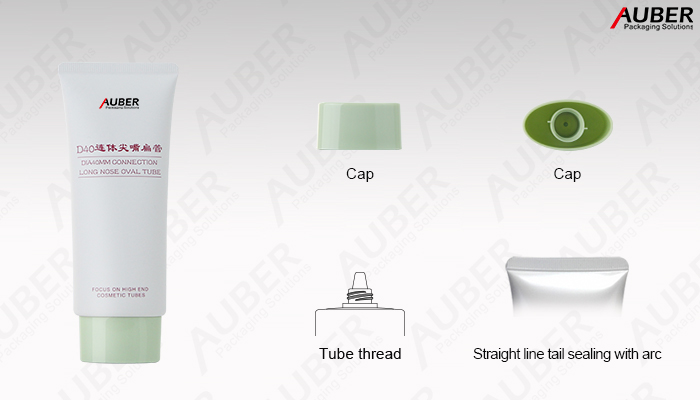 Auber D35mm facial tube face wash packaging | Auber Packaging
