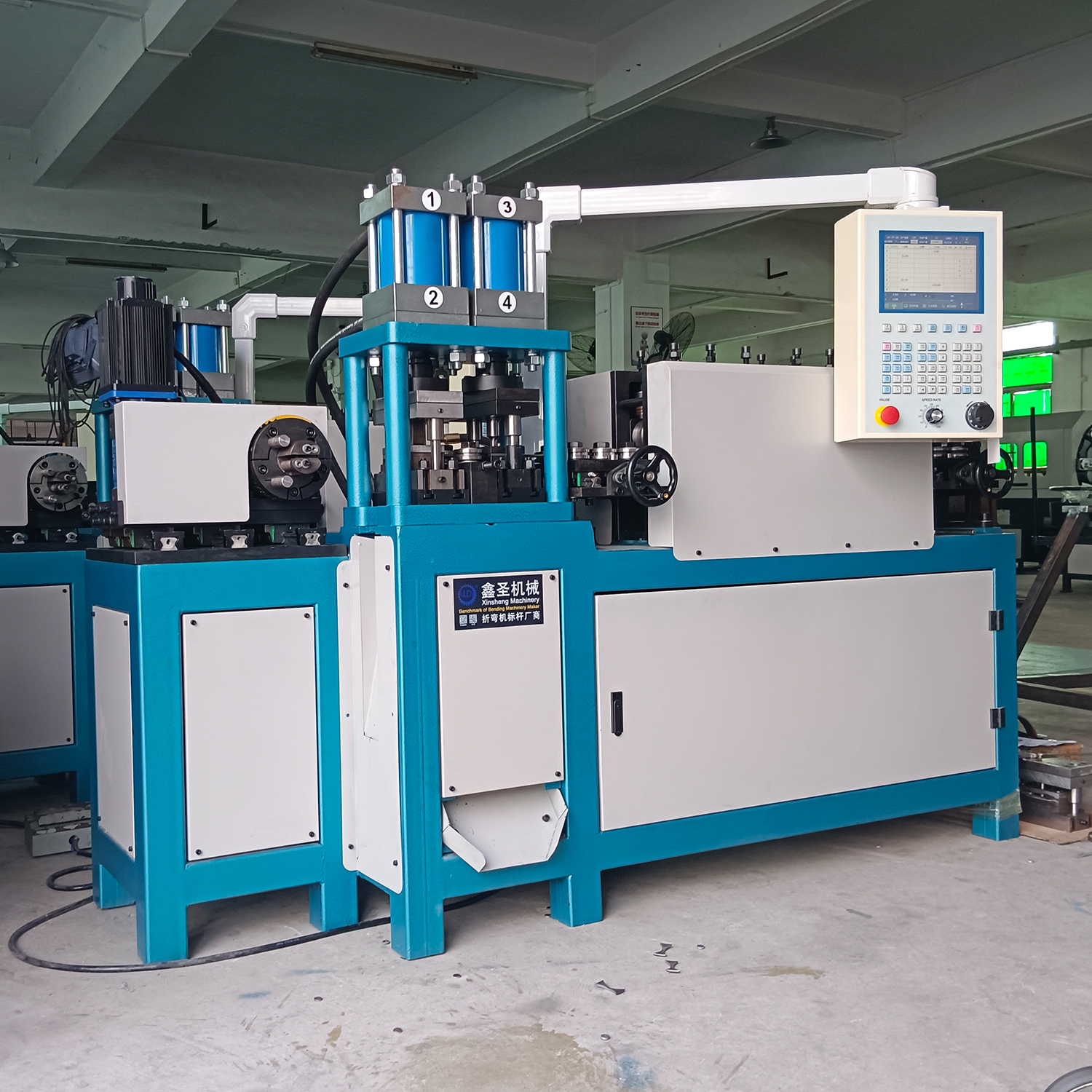Fully automatic hose clamp making machine XS-50PC-3A | Xinsheng Machinery