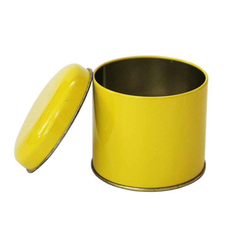 High Quality Solid Color Shiny Finish Tinplate Storage Containers Metal ...