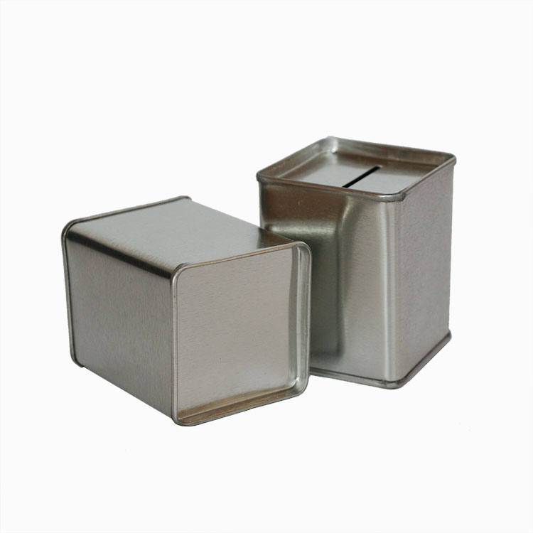 Plain High Quality Money Saving Coins Metal Storage Container Custom ...