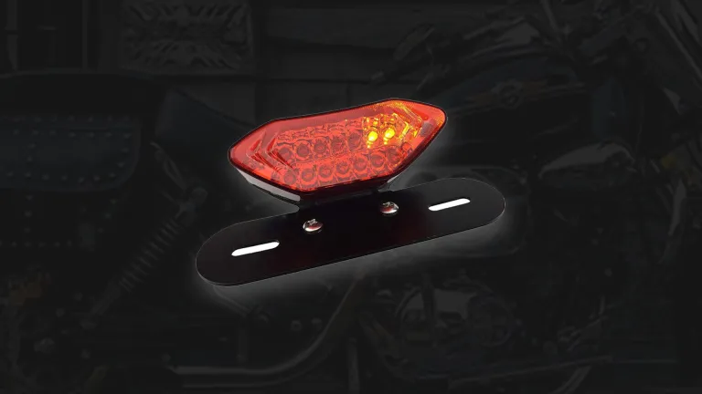 Smoke Lens Tail Light With Signals New Motorcycle Modified Led Brake ...