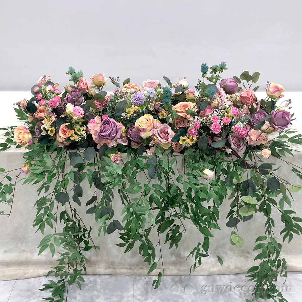 GNW Luxury Custom Artificial Flower Wedding Backdrop Decor Garland ...