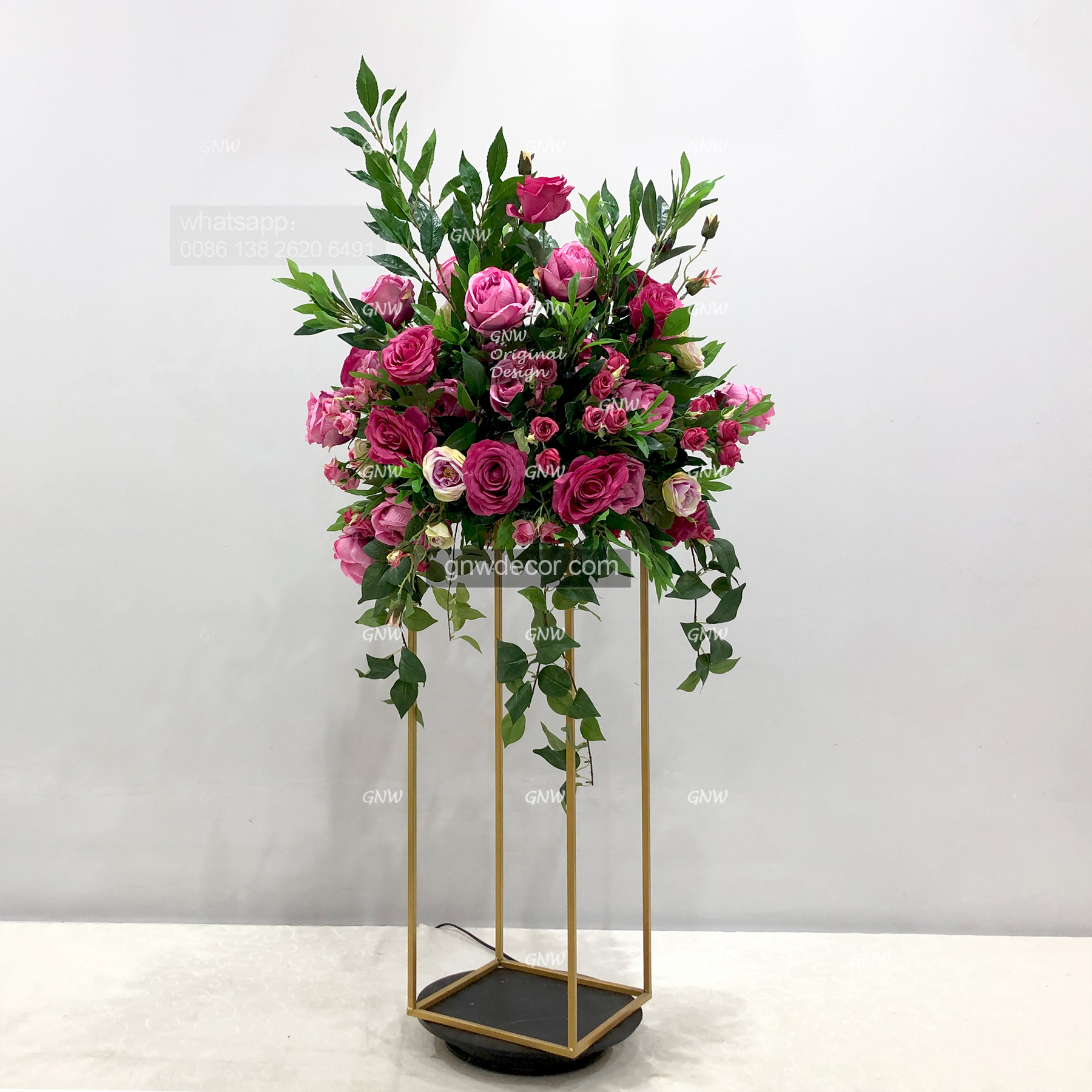 GNW artificial flower table centerpiece decoration flower ball for ...