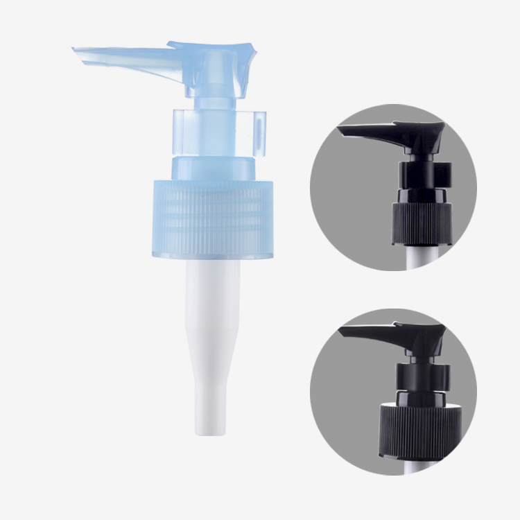 Eco Friendly 28Mm White PP Lotion Pump With Clip Cover | Maypak