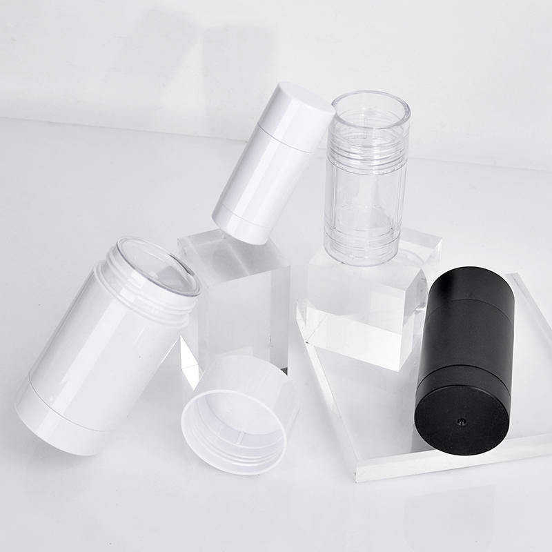 Round Twist Up Salve Plastic Deodorant tube 7g 15g 30g 50g 75g 90g ...