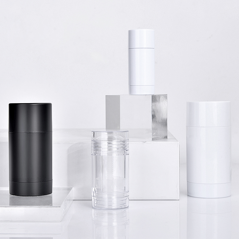 Round Twist Up Salve Plastic Deodorant tube 7g 15g 30g 50g 75g 90g Empty Plastic Deodorant Stick ...