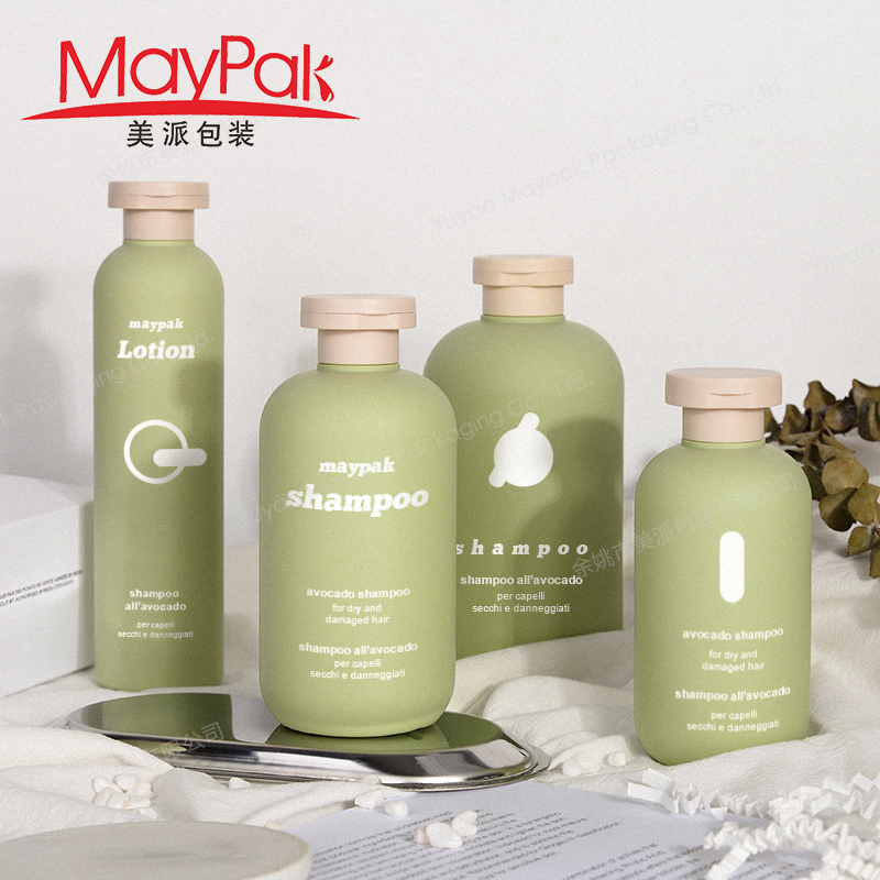 HDPE Soft Touch Lotion Cosmetic Body Wash Shampoo Shower Gel Skincare ...