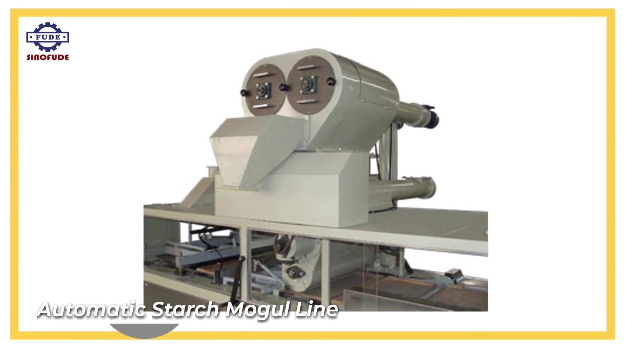 Automatic Gummy Starch Mogul Line | SINOFUDE