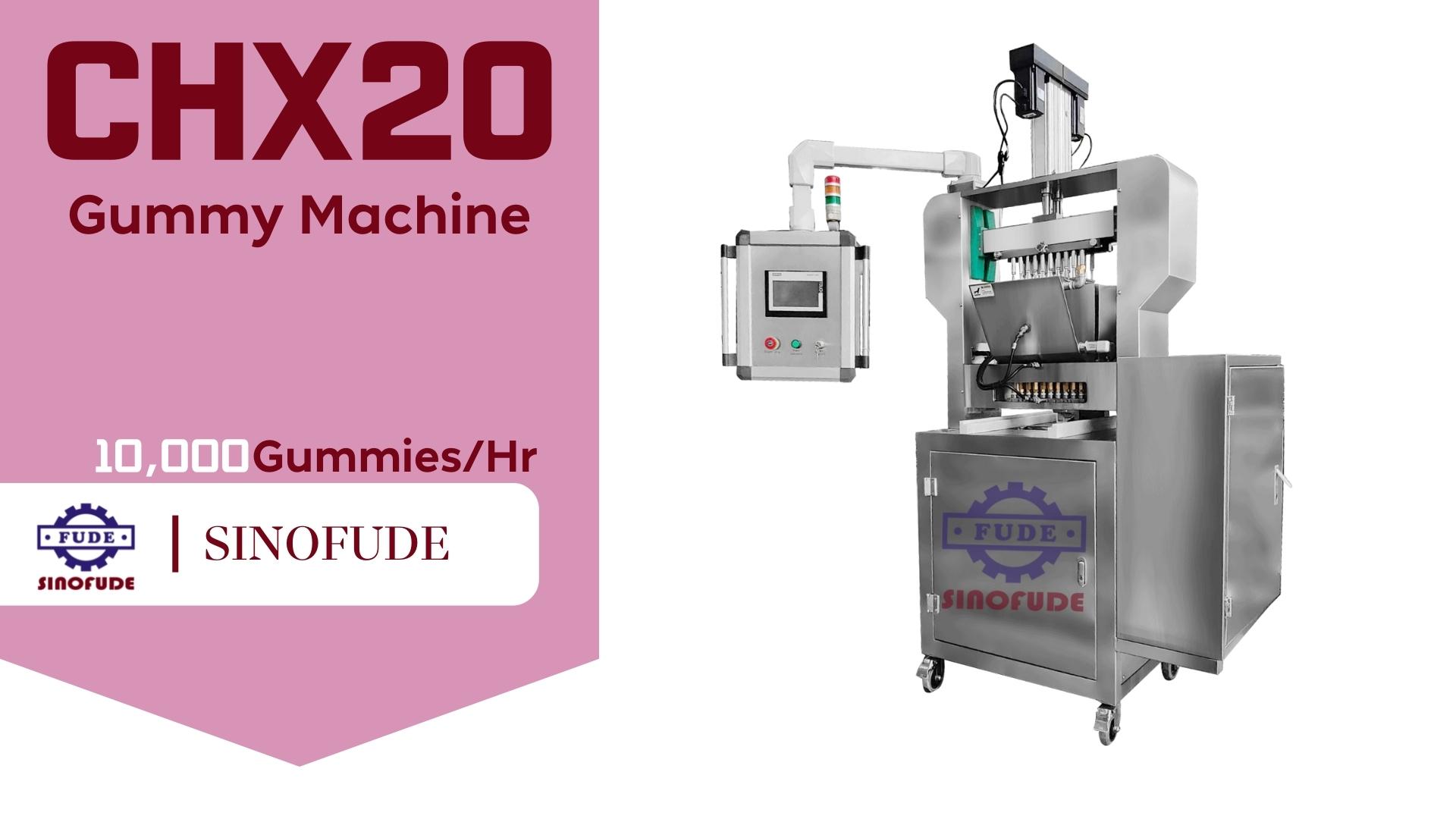 Quality CLM80 gummy making machine Manufacturer | SINOFUDE