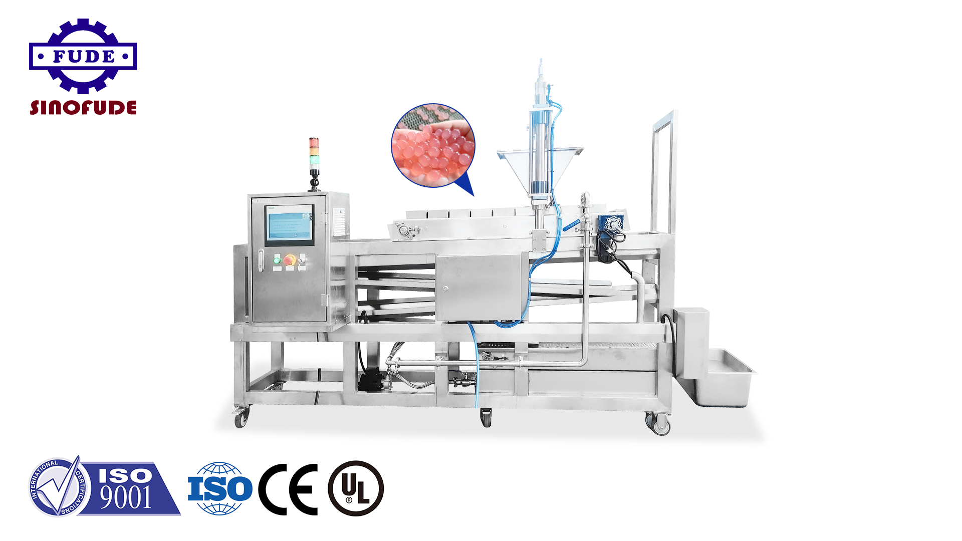 CBZ50A Popping boba production line | SINOFUDE