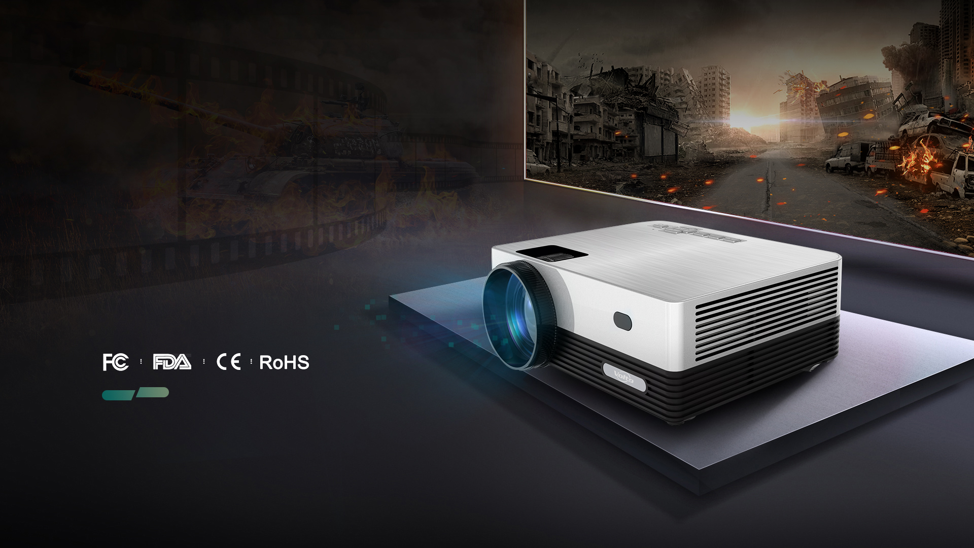 Volto | Oem Mini Projector Supplier, Short Throw Home Theater Projector