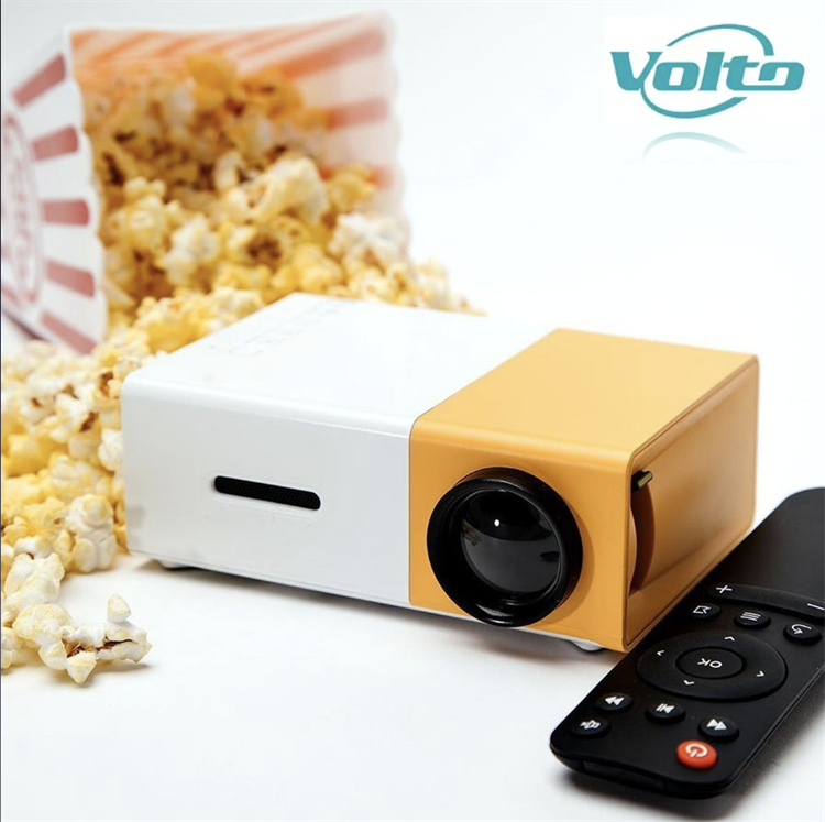 Volto Projector - LED mini mobile Projector Excel Digital HD 1080P 80 ...