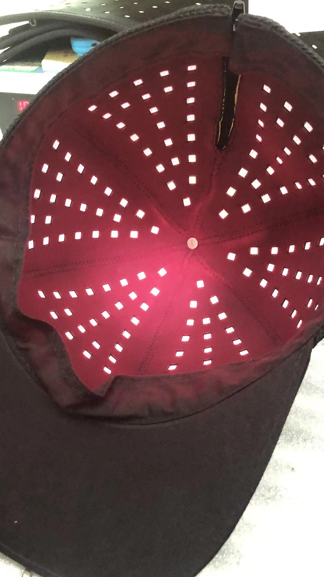 All 810nm Near Infrared Red Light Therapy Hat Cap Brain Light ...