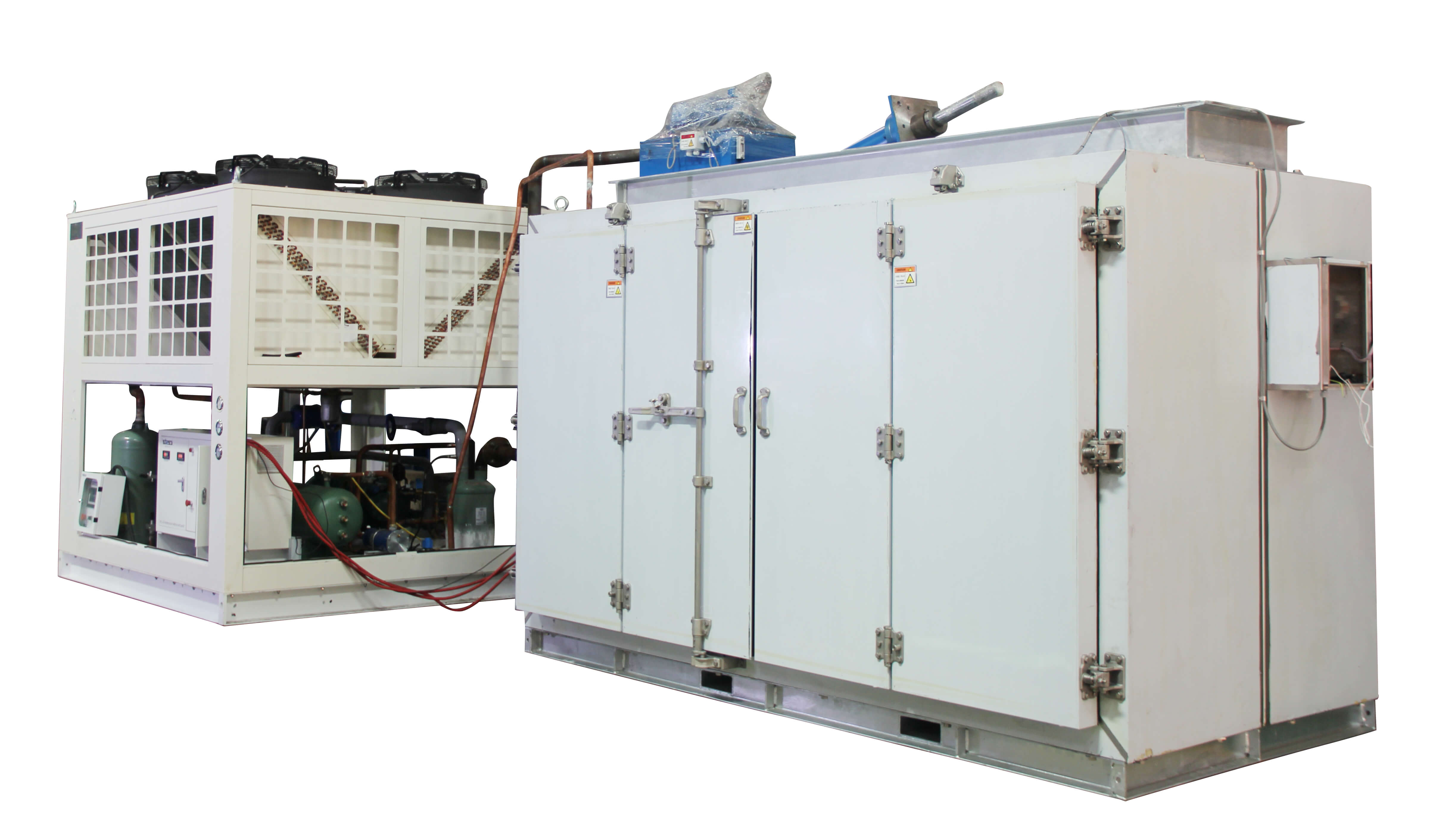 Low temp Plate freezer Condensing unit from ICESTA