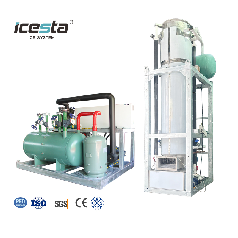Tube Ice Machine, High Productivity tube Ice Making Machine ...