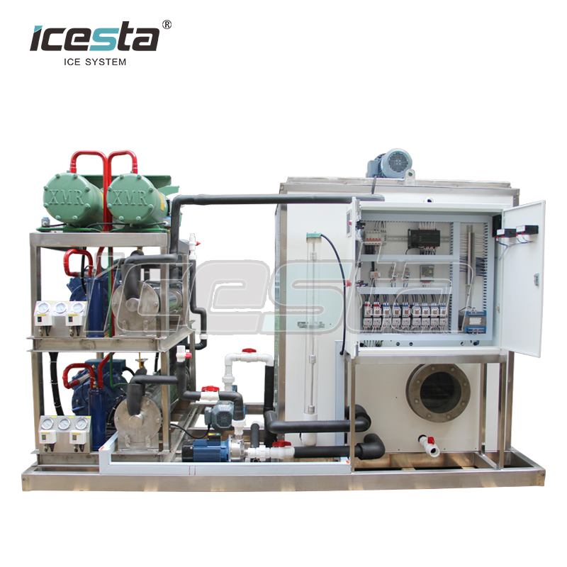 Sea water Slurry ice machine 10 tons best from ICESTA