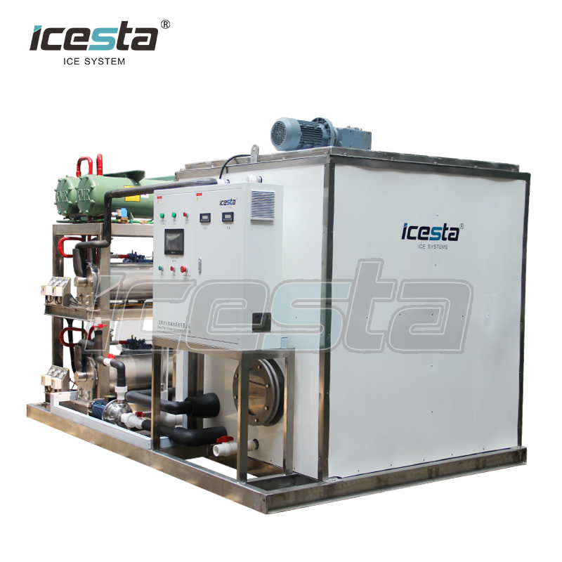 Sea water Slurry ice machine 10 tons best from ICESTA