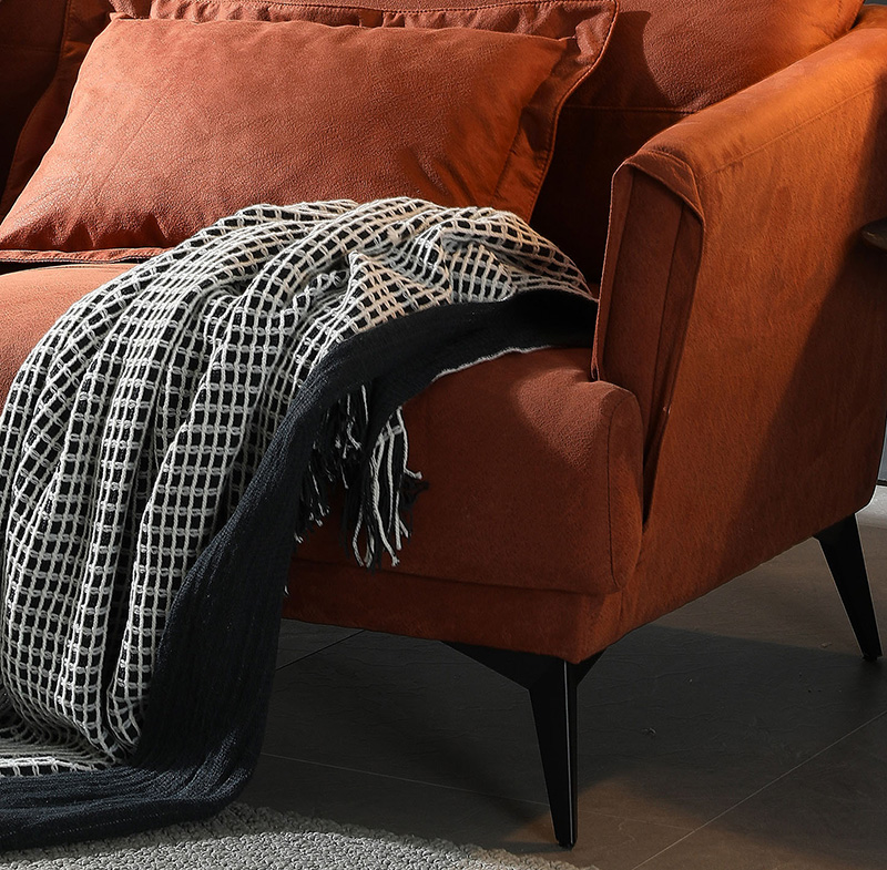 Orange sofa factory store