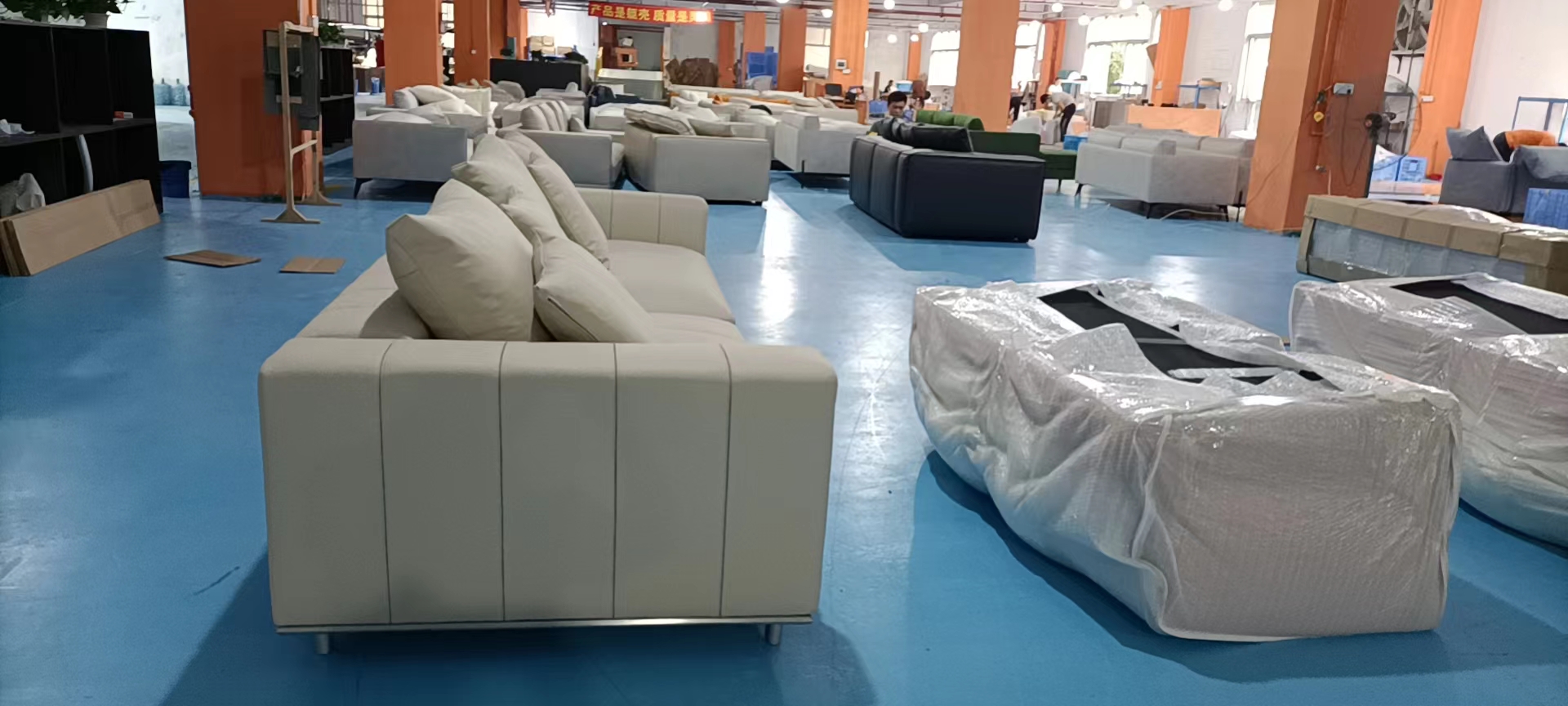 Fabric furniture production display Products | Kabasa