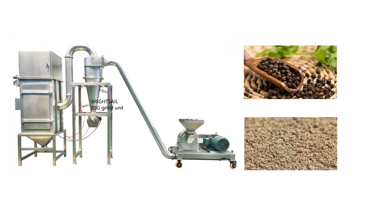 Black Pepper Grinding Machine Pepper Powder Grinding Mill price ...