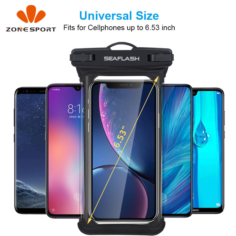 Zone - Promotional High Sealed Waterproof Swim Phone Bag For Iphone 12 ...