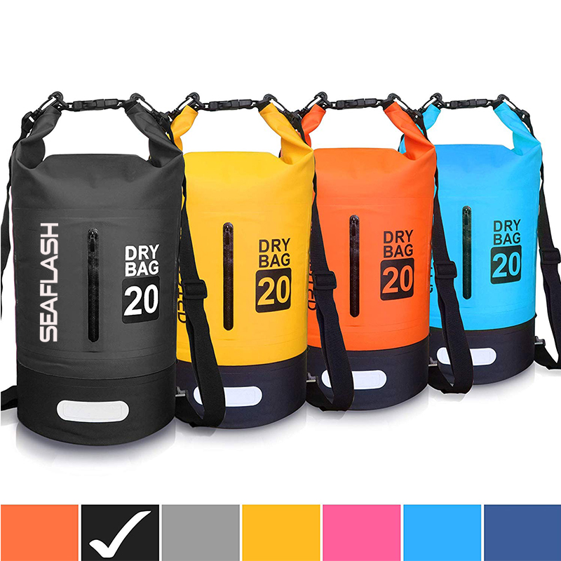 High Quality 20L Water proof Dry Bag Factory Custom Zipper Waterproof ...