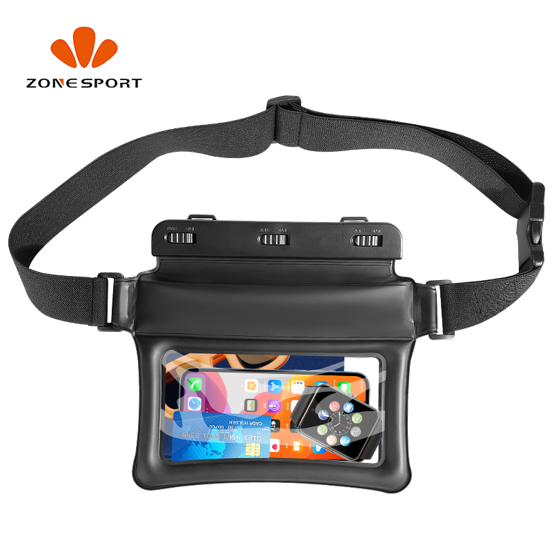 Floating Phone Pouch Waist Bag Outdoor Adjustable TPU Custom Dry Bag ...