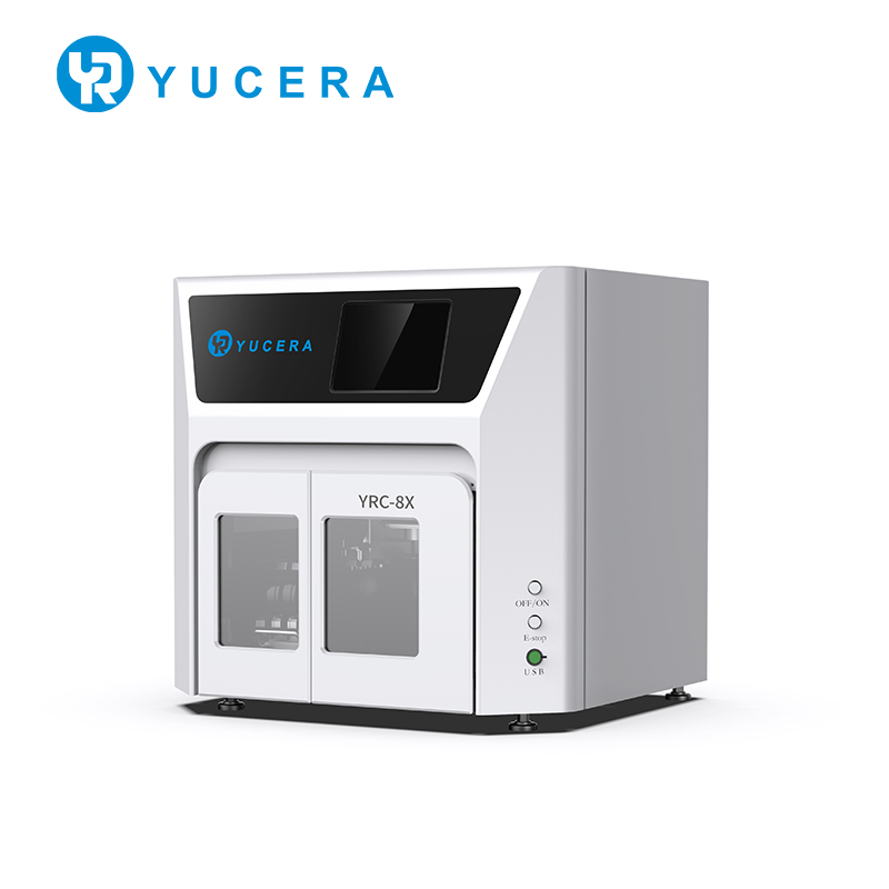 Yucera China Dental Dry milling Dental Crown Zirconia 5Axis YRC-8X CAD ...