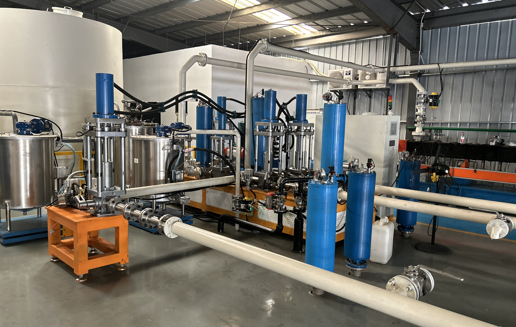 Full automatic machine for silicone sealant production system