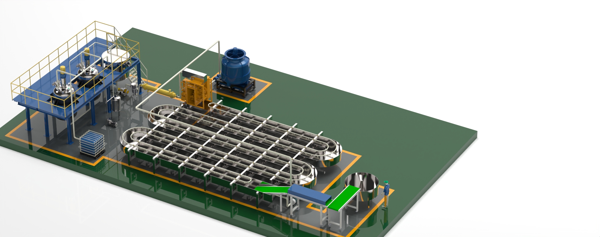 Intro to Process flow of hot melt adhesive production line JCT Machinery