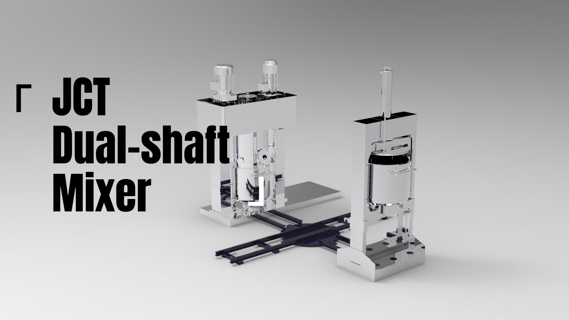 Triple Shaft Mixer | Power Dispersing Mixer | Multi-functional Disperser by JCT Machinery | JCT ...