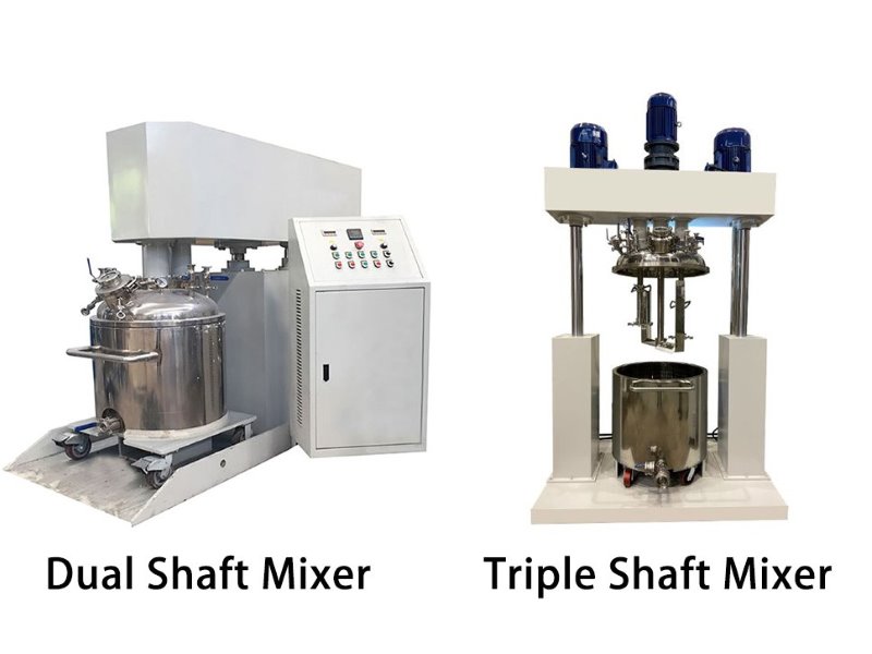 Dual Shaft Mixer and Triple Shaft Mixer | JCT Machinery | JCT Machinery