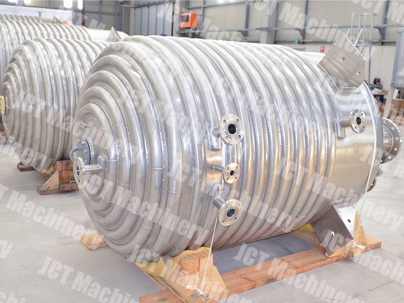 Half Pipe Coil Reactor And Full Coil Reactor | JCT Machinery | JCT ...