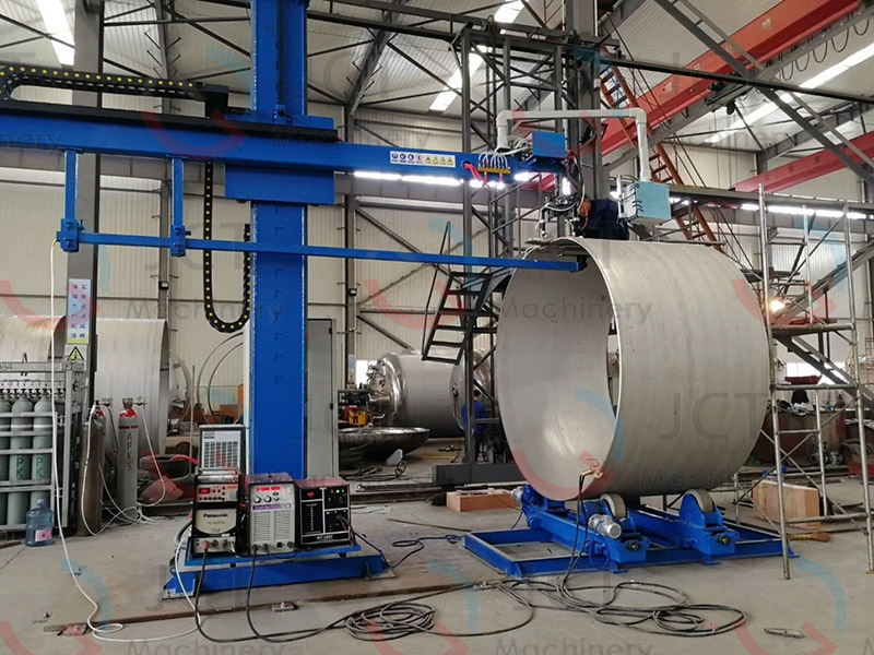 Reactor Manufactured Using Automatic Welding Process | JCT Machinery ...
