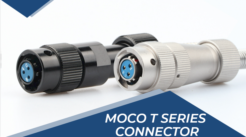 High Quality MOCO T series Outdoor YLH Bayonet Connector Straight plug For Military Charge