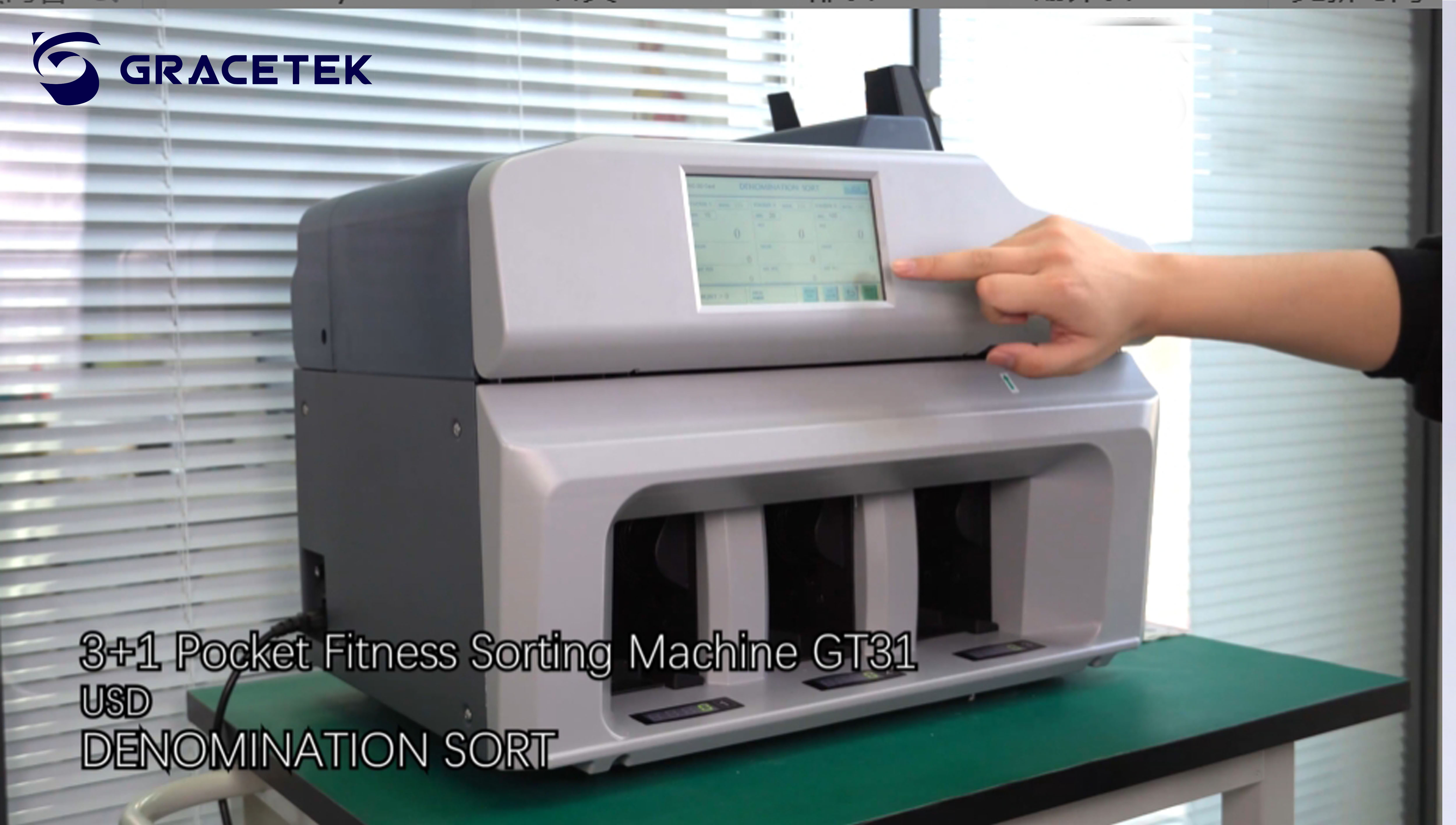 GT-31 USD Money Sorting Machine - Grace Product Support