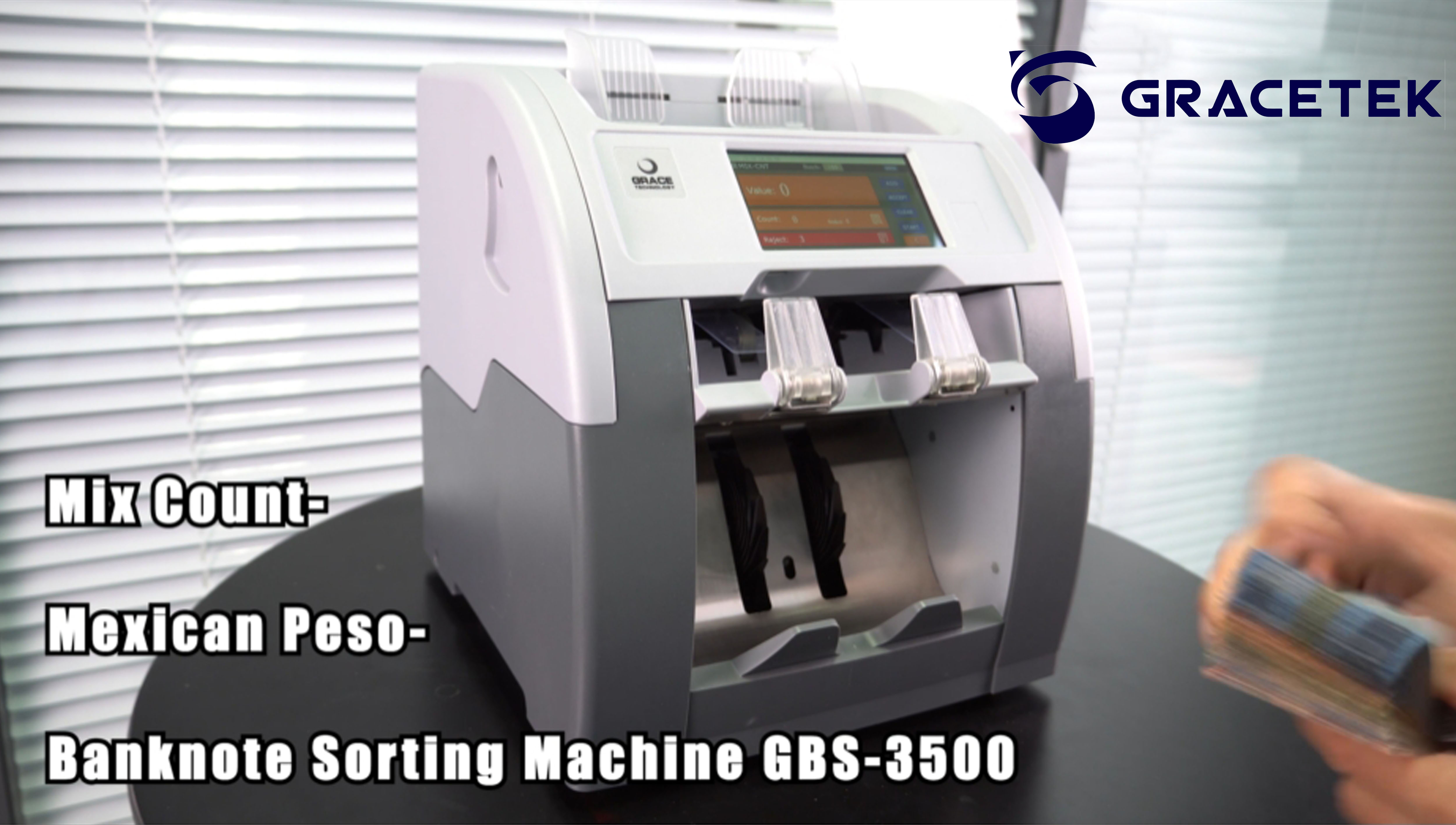 Mixed Mexican Peso Counting Machine GBS3500