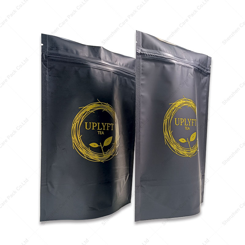 Pbat Pla Mylar Bags Aluminum Foil Moisture Proof Resealable Tea ...