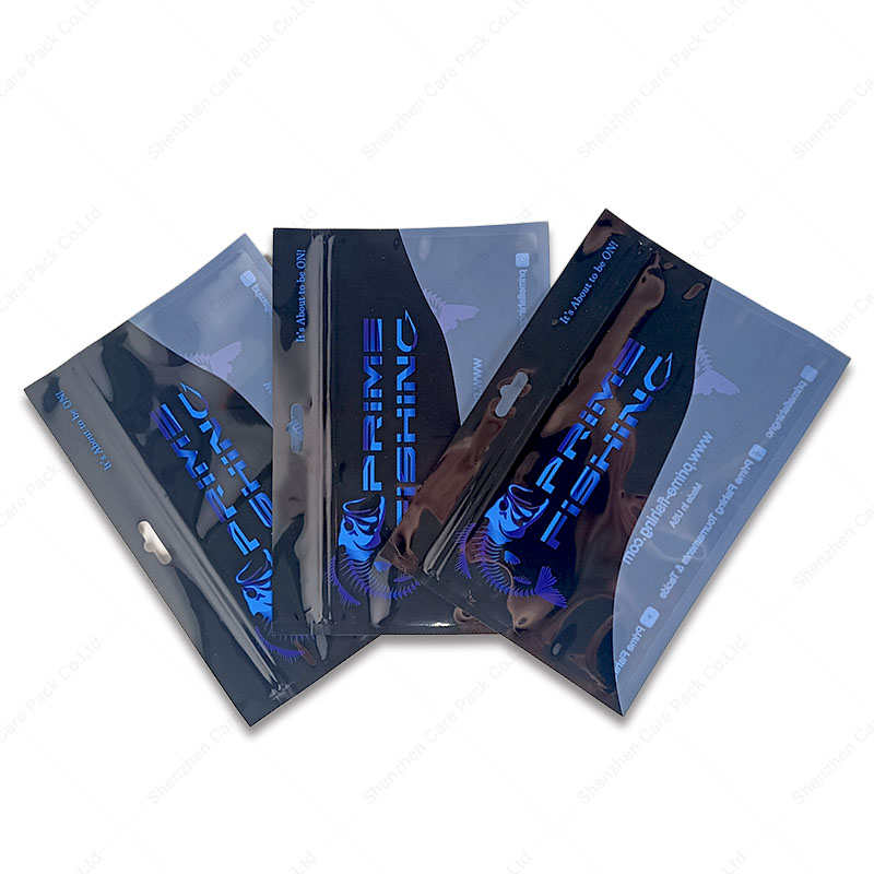 Fishing Bait Wholesale Zipper Pouch Soft Plastic Laminated Package ...