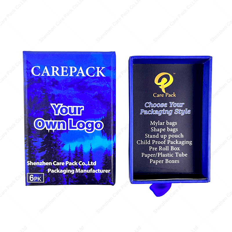 Sleeve Slide Paper Drawer Box Packaging Pull Out Cardboard Rigid Gift ...