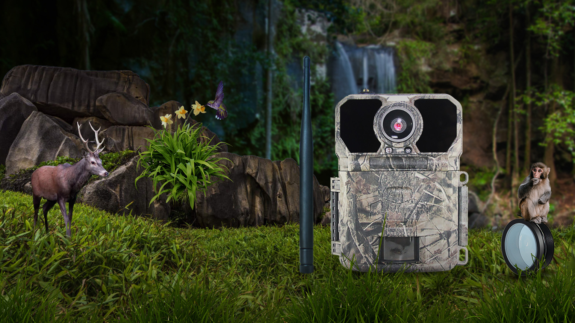 Keepguard MMS, SMTP, FTP cellular gsm wireless trail camera