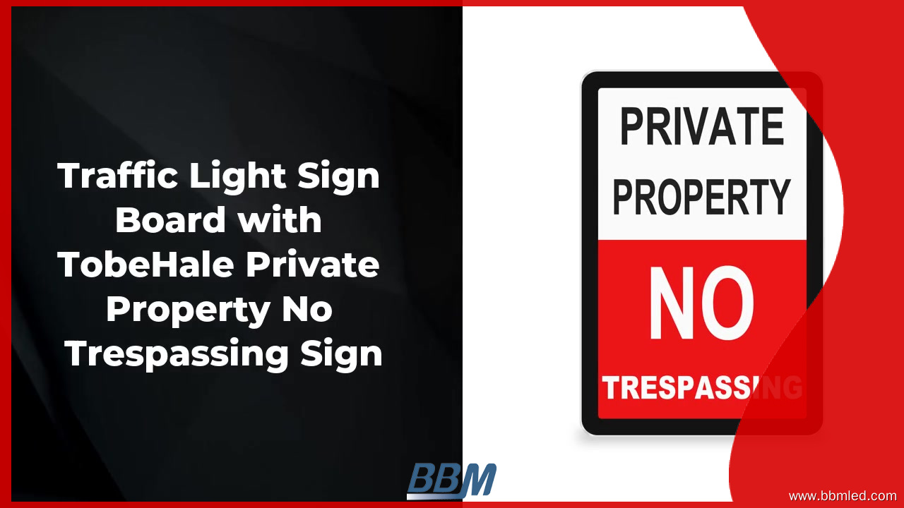 lighted traffic signs Supplier | BBM Traffic Light