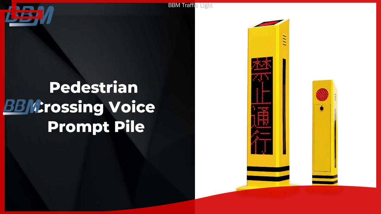 accessible pedestrian push button Supplier | BBM Traffic Light