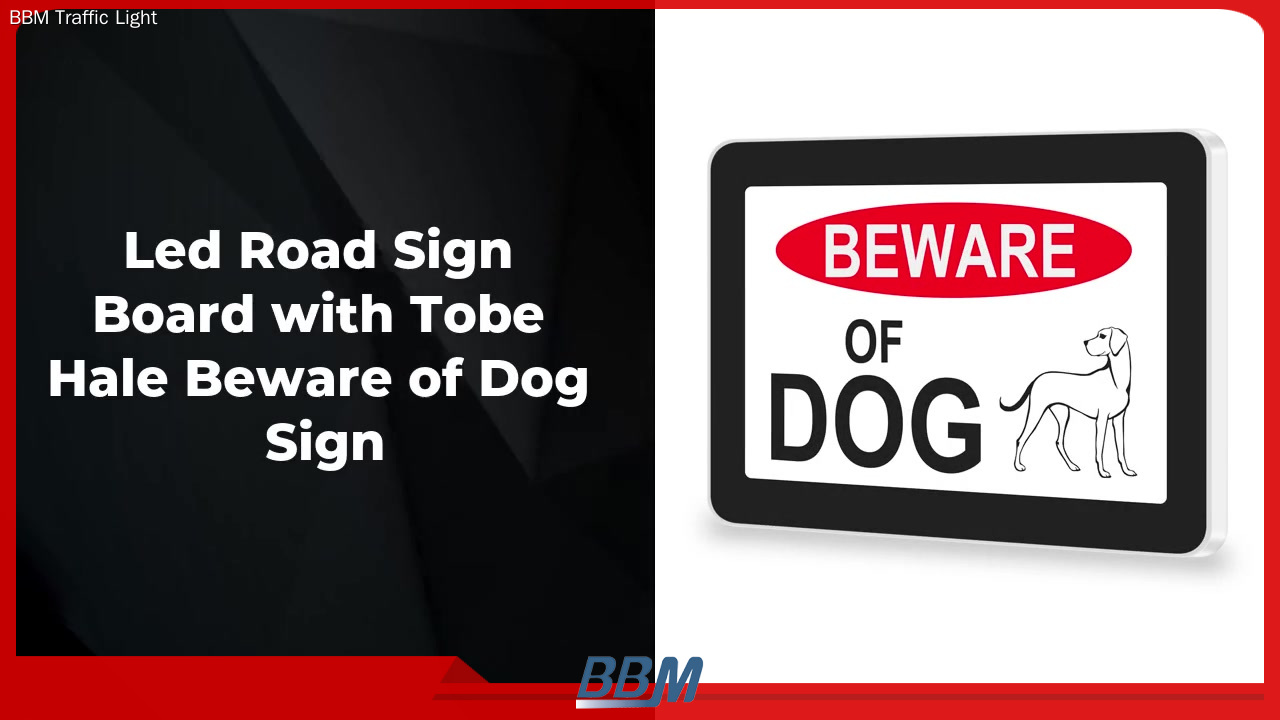 BBM Traffic Light | Custom led street signs company