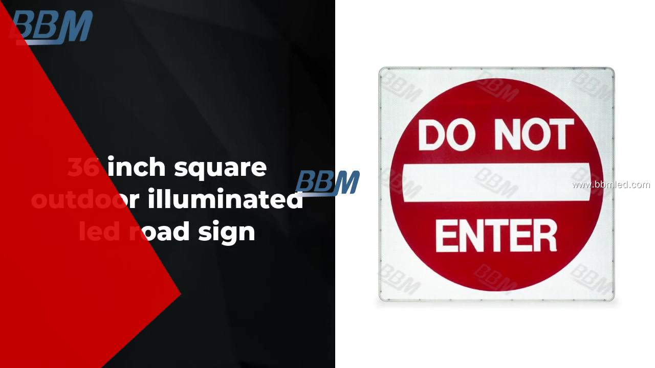BBM Traffic Light | Quality led road sign board company