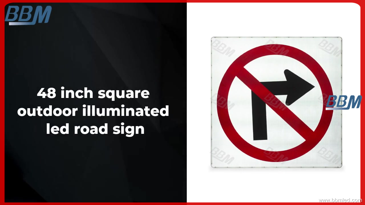 Wholesale led road sign board manufacturer | BBM Traffic Light