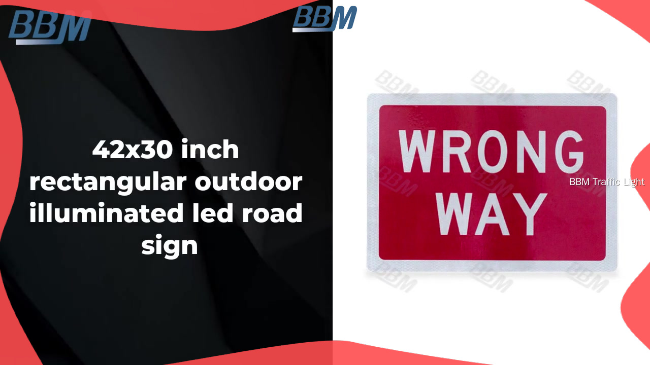 BBM Traffic Light | Custom led pedestrian crossing signs supplier