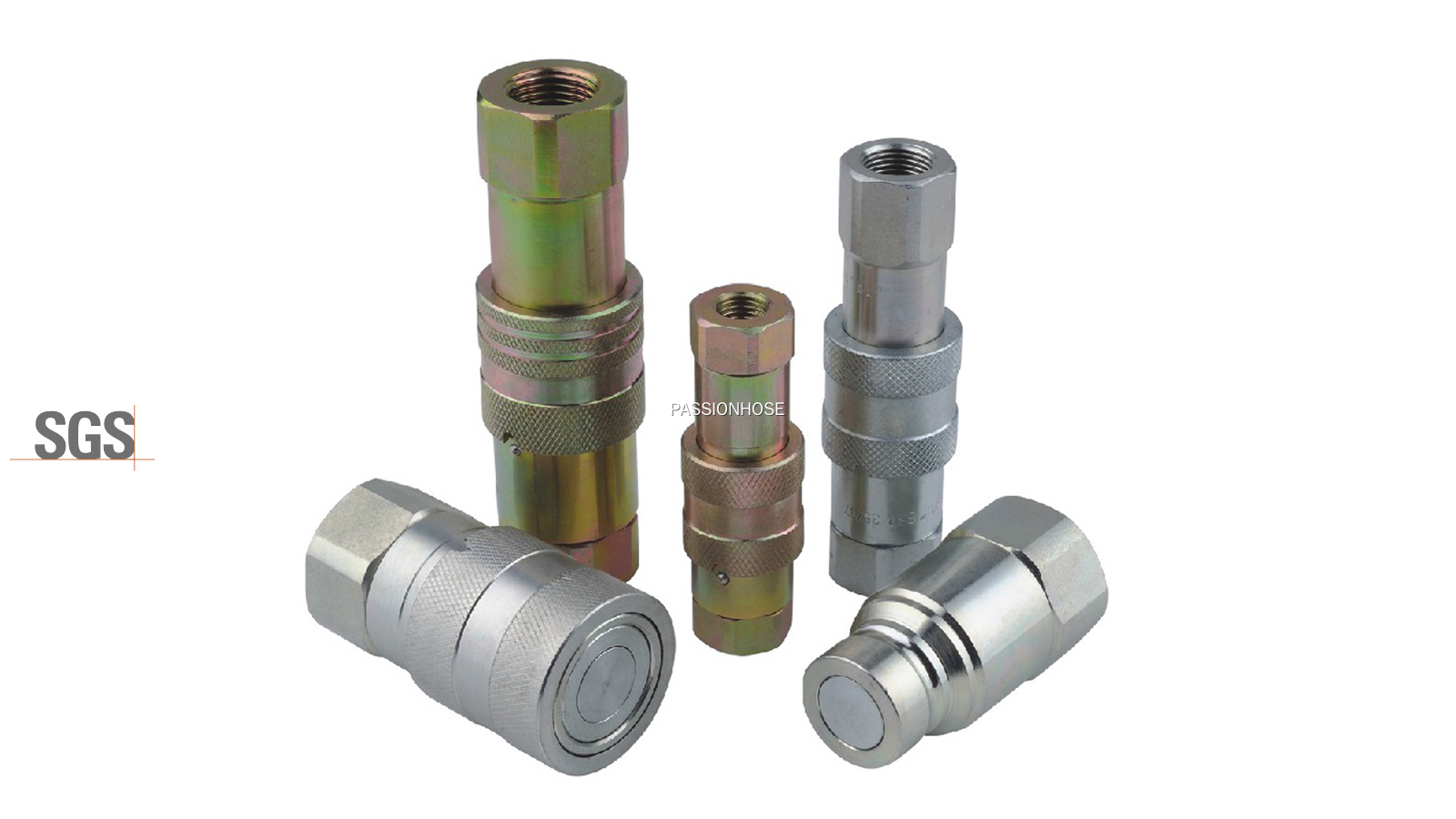 PASSIONHOSE | best material hydraulic quick release coupling free design